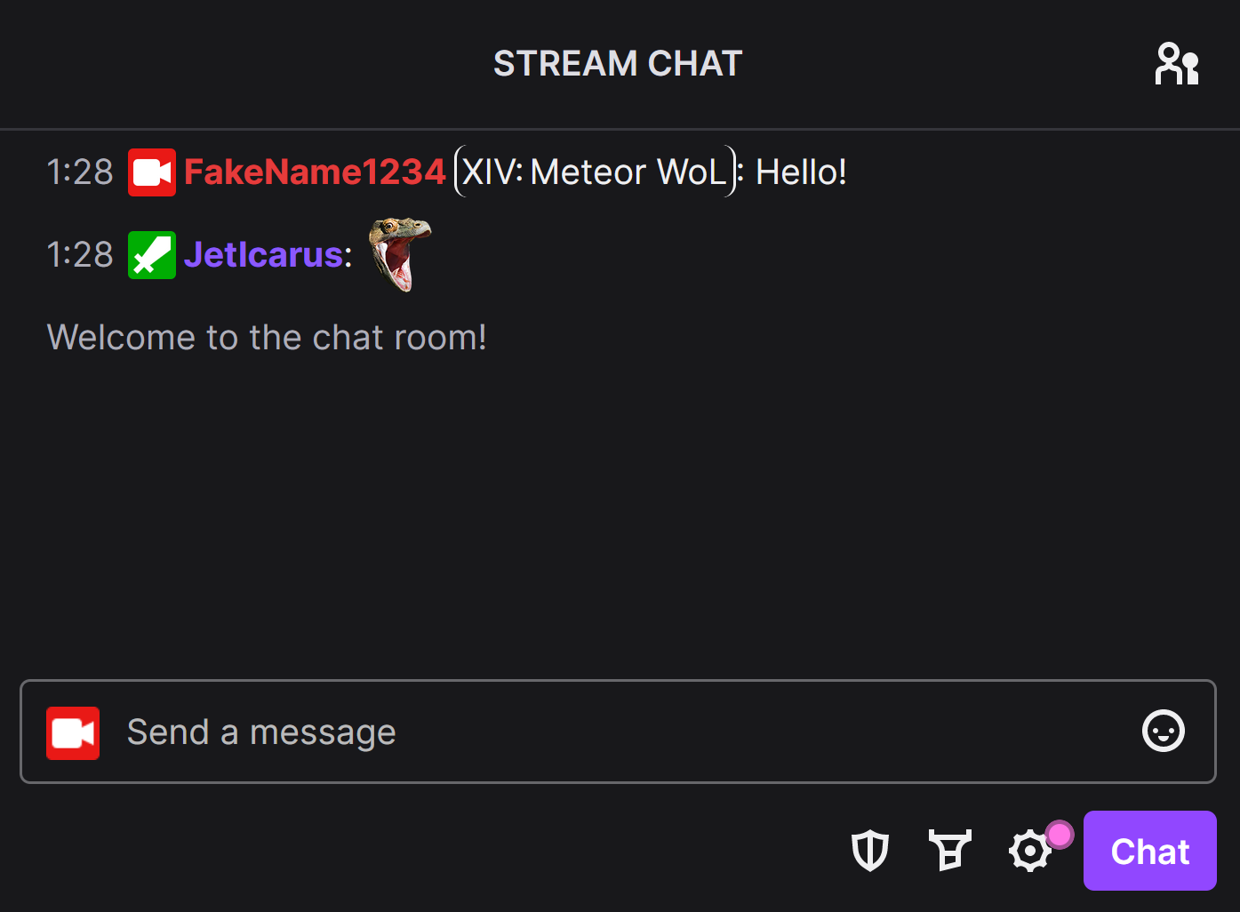 Twitch Chat Names to FFXIV Names